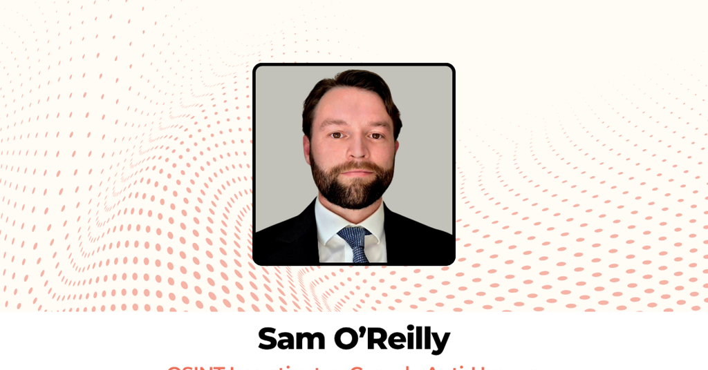 Sam O’Reilly | Speakers | GRC World Forums