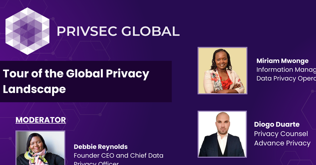 Tour of the Global Privacy Landscape | Video | GRC World Forums