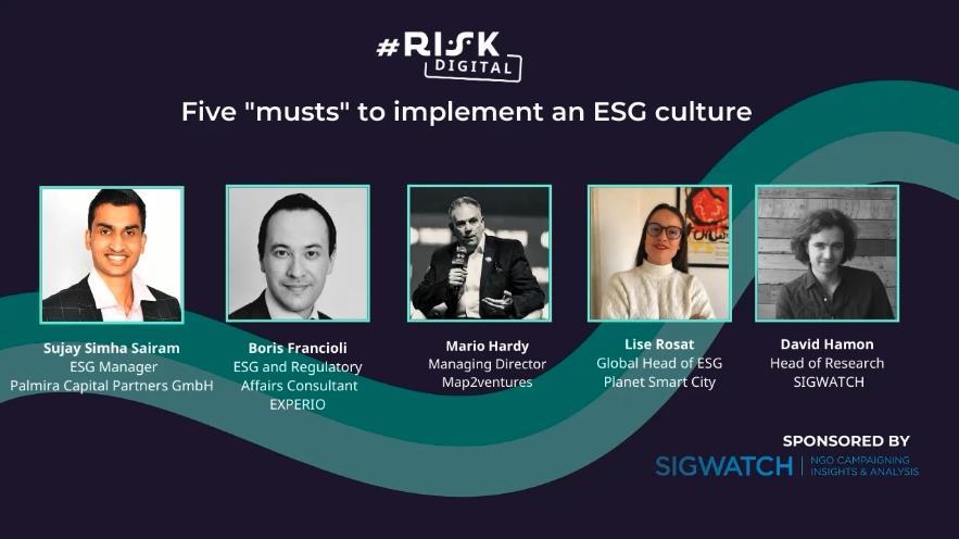 Five “musts” to implement an ESG culture | Video | GRC World Forums