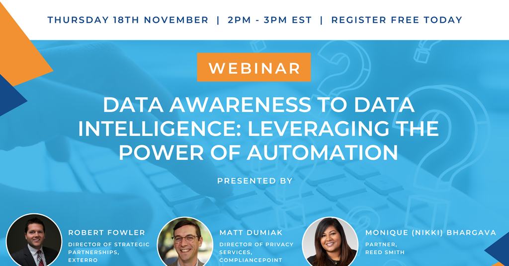 Data Awareness to Data Intelligence: Leveraging the power of automation ...