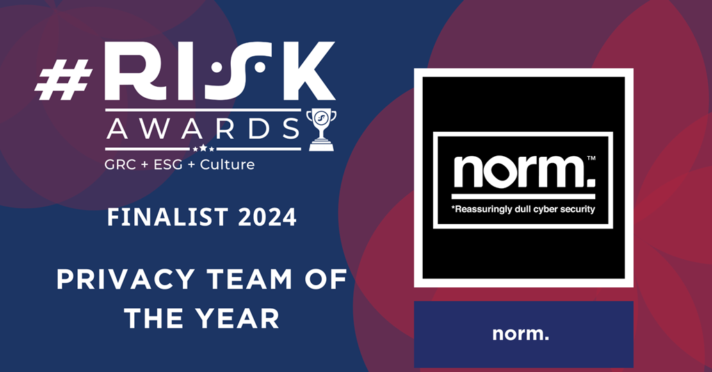 norm. (NormCyber Limited) | Shortlist | GRC World Forums