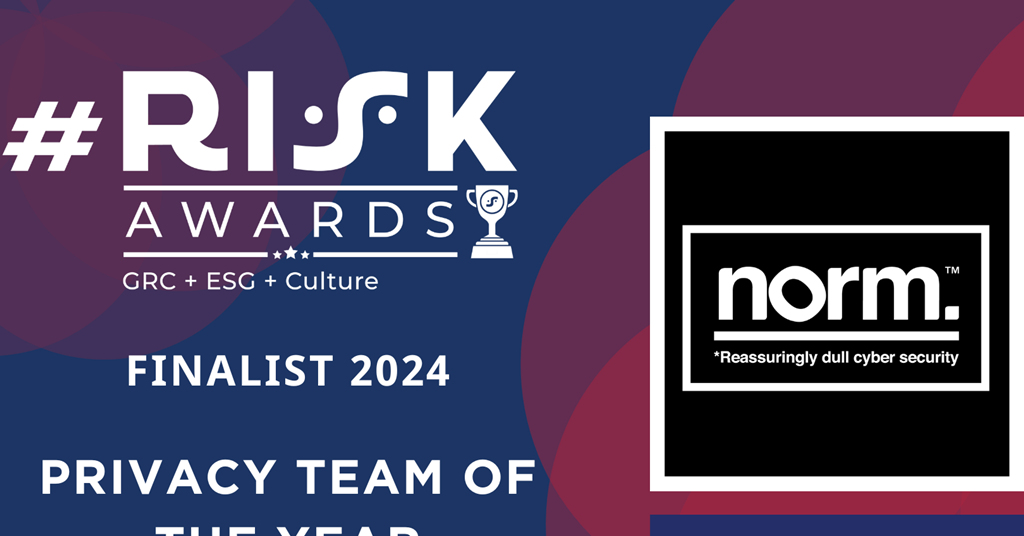 norm. (NormCyber Limited) | Shortlist | GRC World Forums