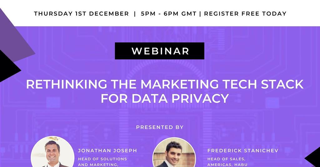 Rethinking the Marketing Tech Stack for Data Privacy | Webinar | GRC World Forums