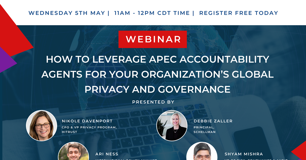 How to leverage APEC Accountability Agents for your organization’s global privacy and governance ...