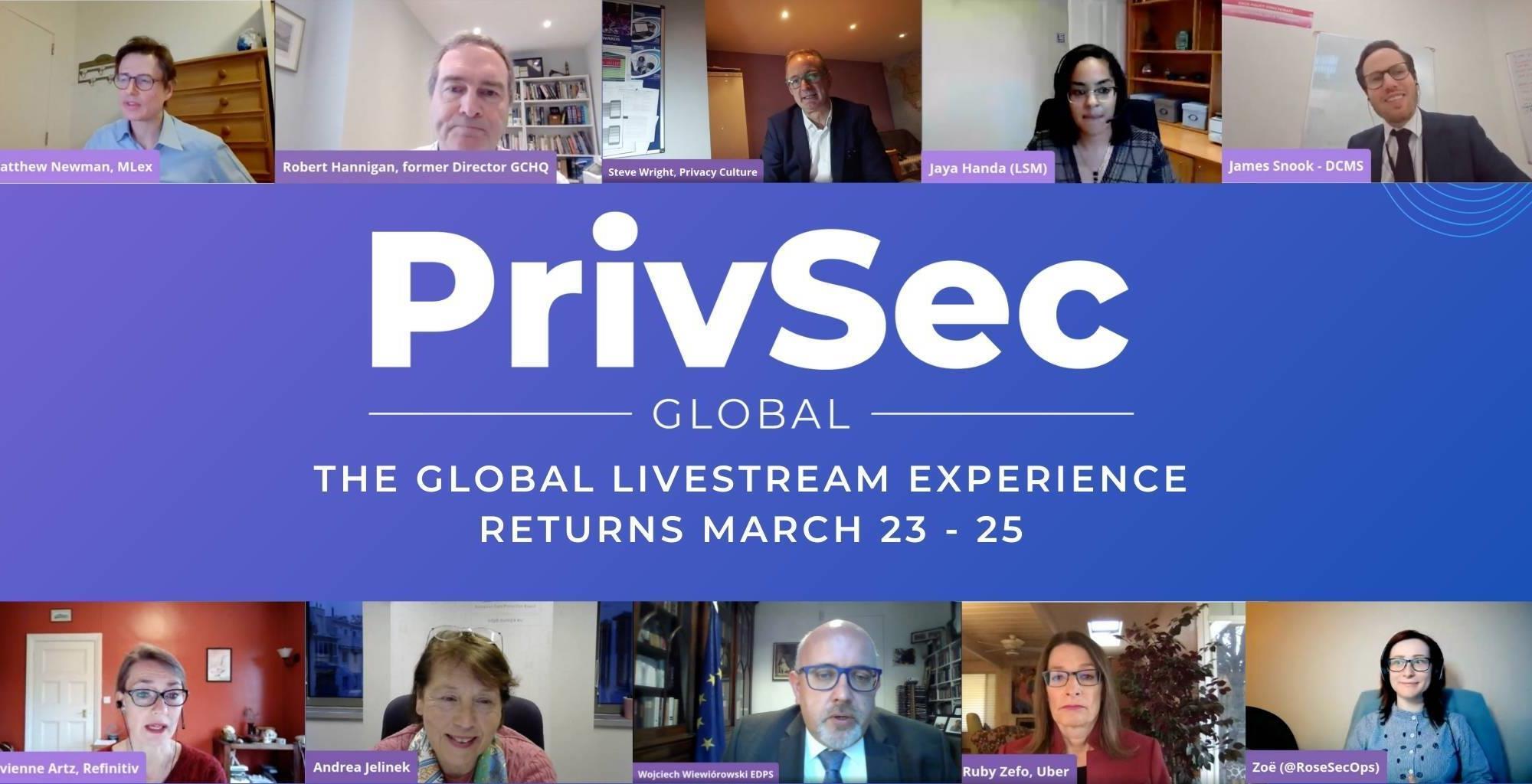 Big names lined up for next PrivSec Global event in March | News | GRC ...
