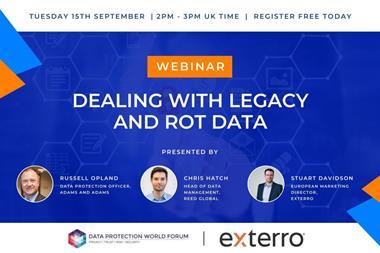 Dealing with Legacy and ROT Data | Webinar | GRC World Forums