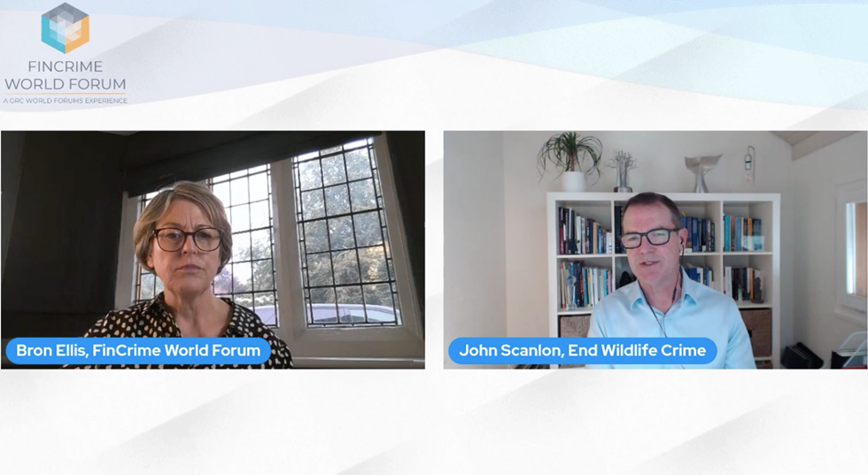 John Scanlon discusses the wildlife/FinCrime nexus at FinCrime World ...